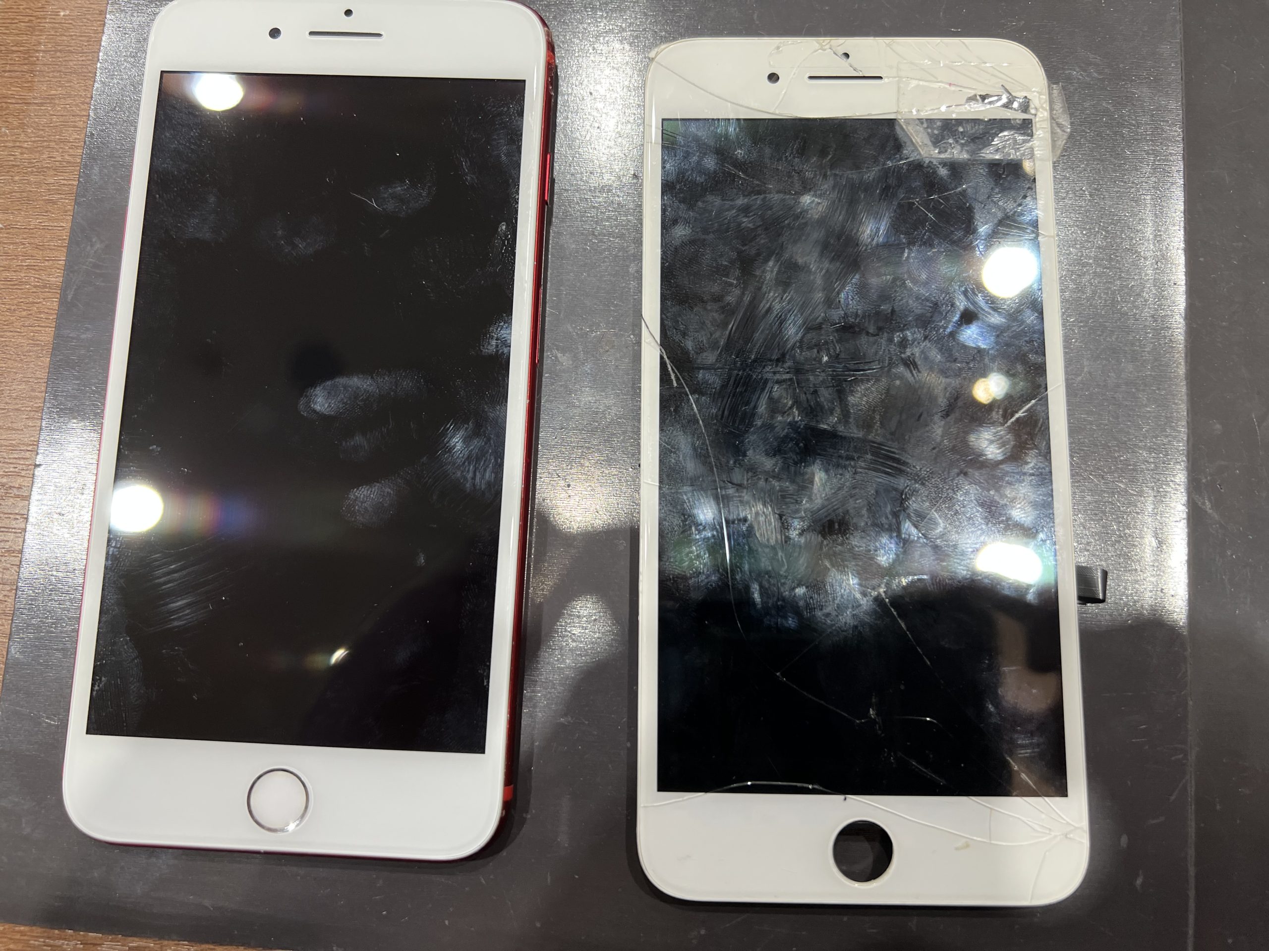 iPhone7Plusの画面交換/東区よりお越しのお客様 | iPhone修理・iPad修理 スマートクール イオンモール香椎浜店