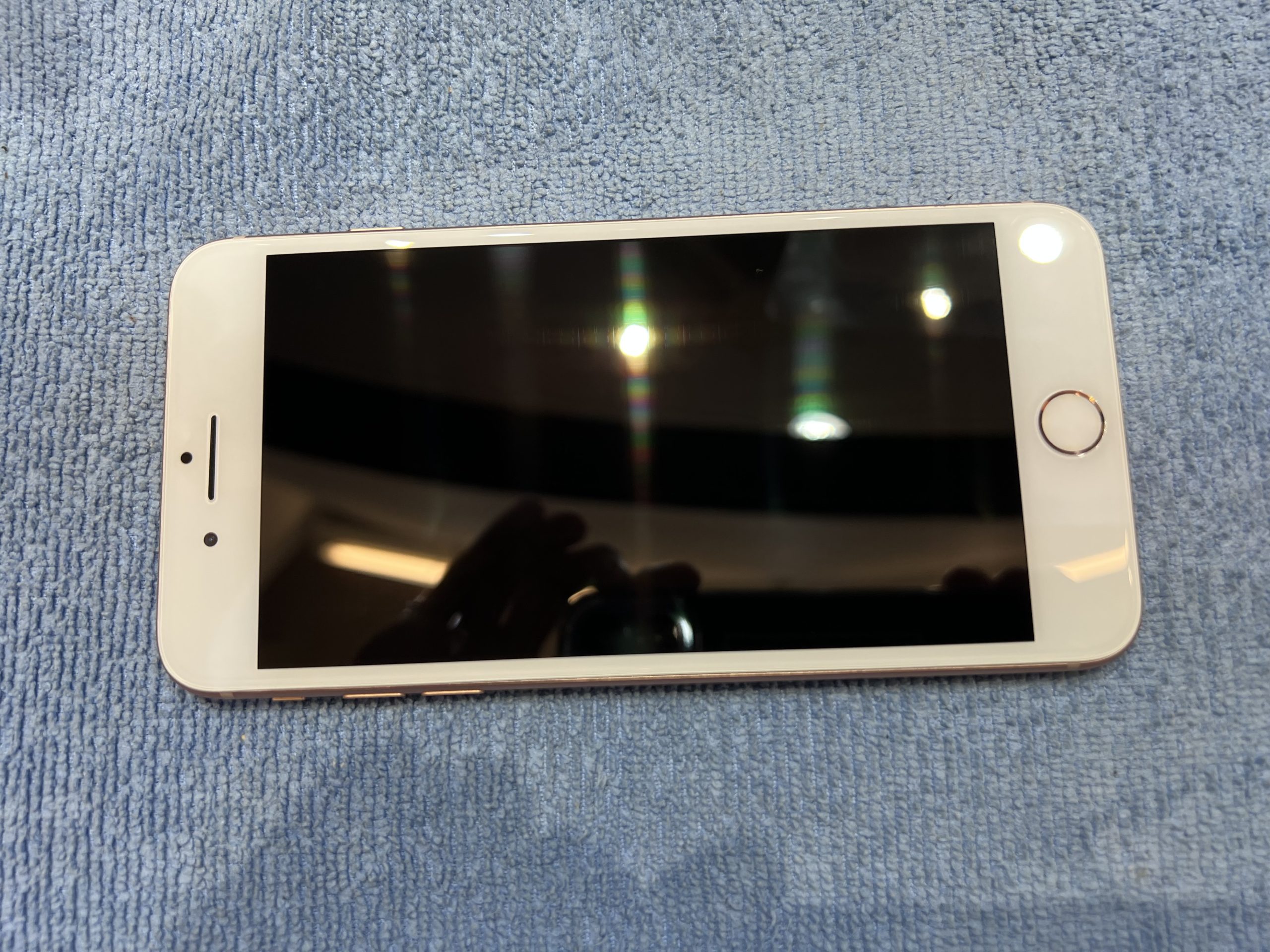 iPhone8Plusのガラスコーティング 【福岡市からご来店】 | iPhone修理 スマートクール イオンモール香椎浜店・ゆめタウン博多店・MARK IS 福岡ももち店