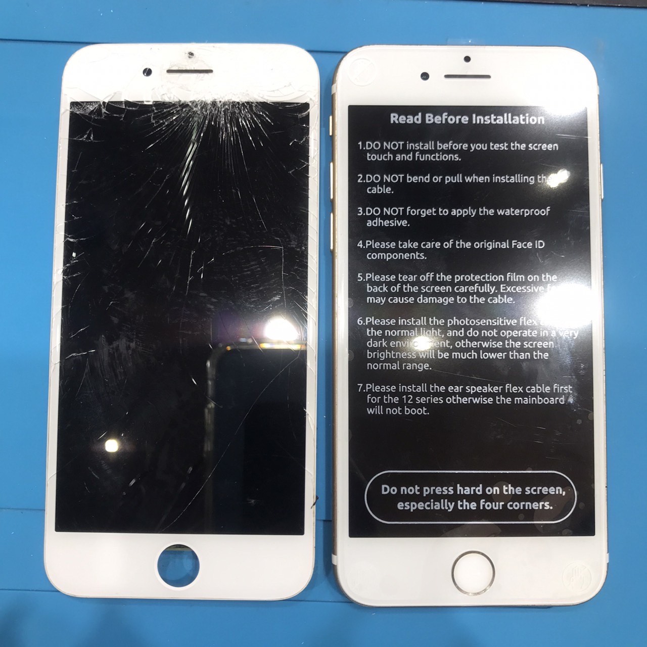 iPhone7/画面交換【東区よりご来店】 | iPhone修理・iPad修理 スマートクール イオンモール香椎浜店