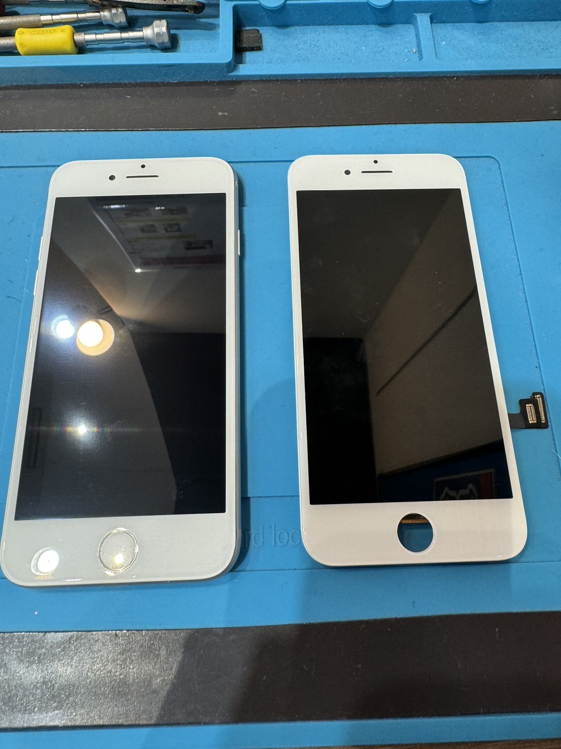 iPhone8/水没による画面交換/バッテリー交換【東区よりご来店】 | iPhone修理 スマートクール イオンモール香椎浜店・ゆめタウン博多店・MARK IS 福岡ももち店